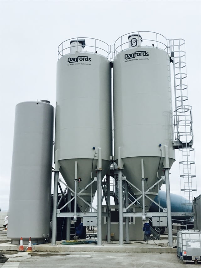 Upright Cement Silos — Danfords