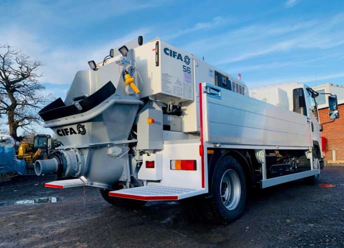 Cifa PC506 50m3/hr Isuzu Truck Mounted Concrete Pump — Danfords