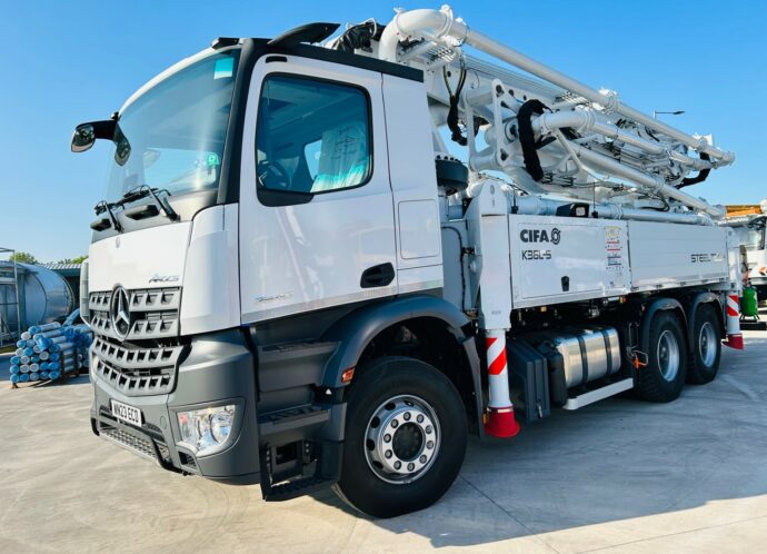 Cifa K36-5L Truck Mounted Concrete Pump — Danfords