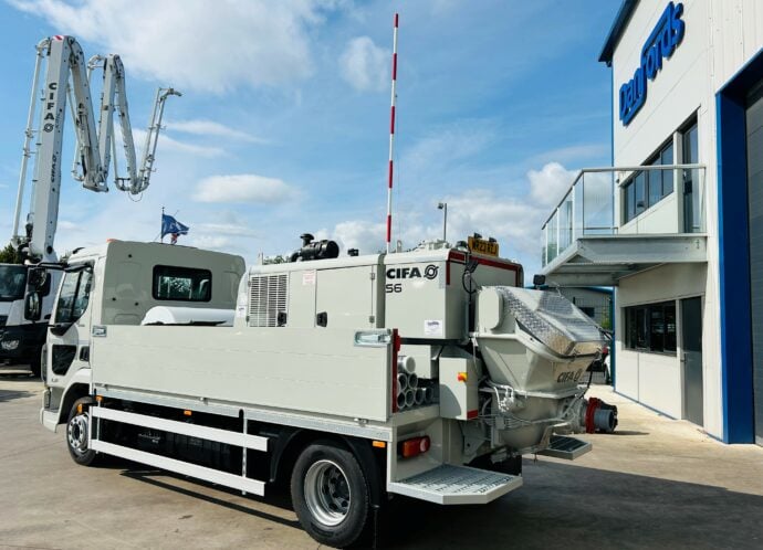 New Cifa PC506 50m³/hr Truck Mounted Line Pump DAF 10 Ton 190bhp ...